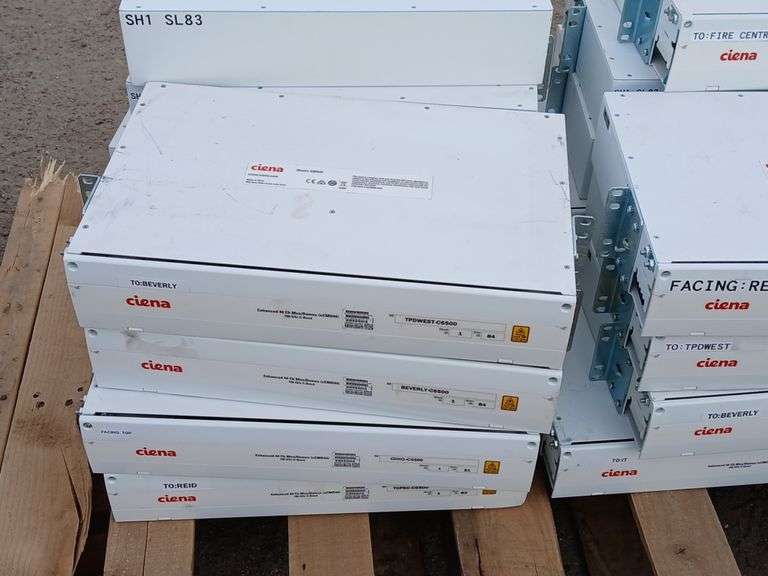 (18 Qty) Ciena Enhanced 44 Channel Mux/Demux 100GHz C-Band Model CMD44 ...