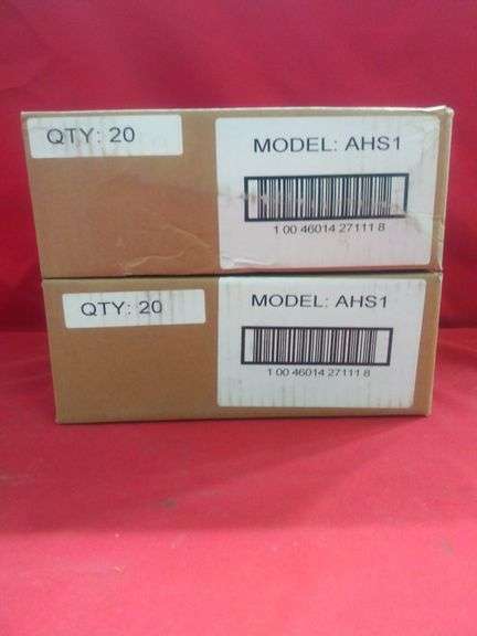 (2PC) Model : AHS1 Qty :20 Per Box - Sierra Auction Management Inc
