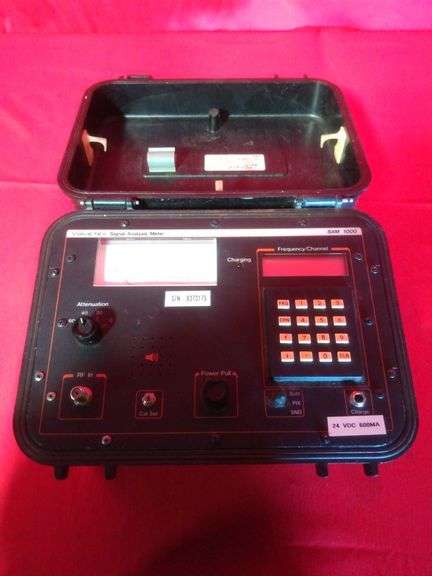 Wavetek Signal Analysis Meter Model Sam 1000 - Sierra Auction ...