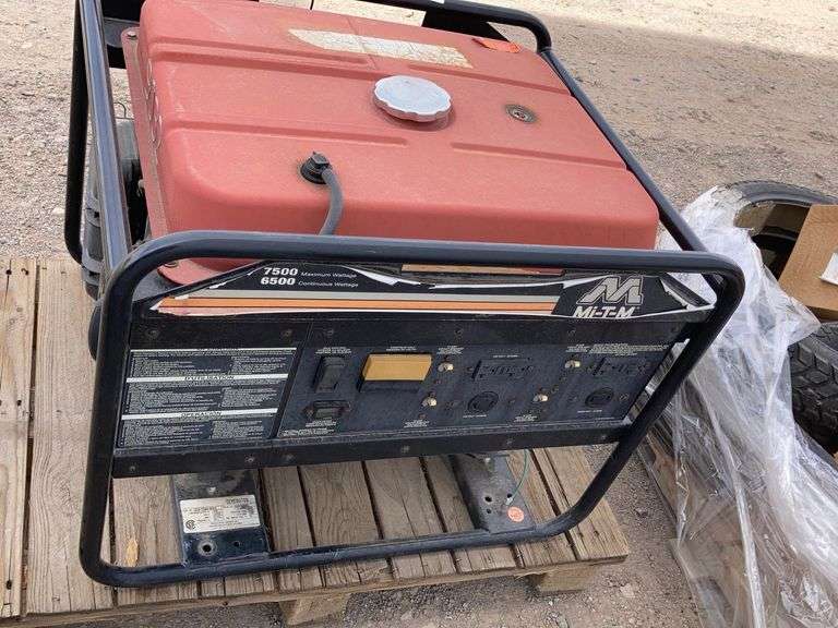 Gas powered generator. - Sierra Auction Management Inc