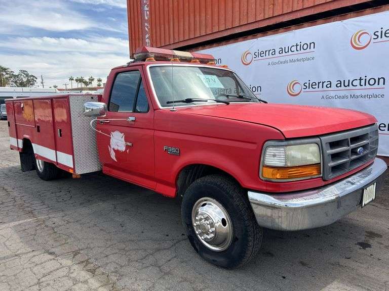 1995 Ford F-350 Work Truck - Sierra Auction Management Inc