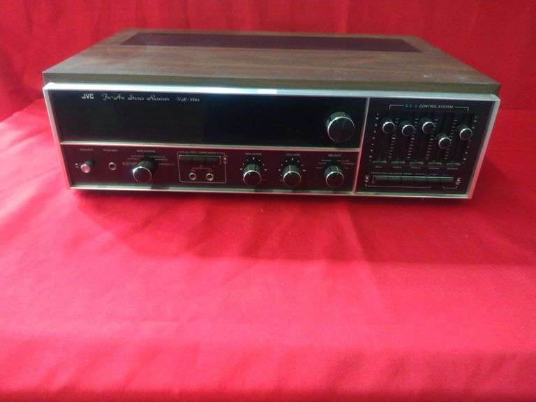 JVC FM-AM Stereo Receiver VR -5541 Control System - Sierra Auction ...