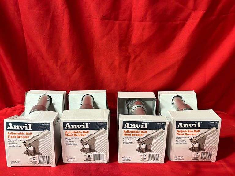 (4pcs) BRAND NEW ANVIL Adjustable Bull Float Brackets - Sierra Auction ...