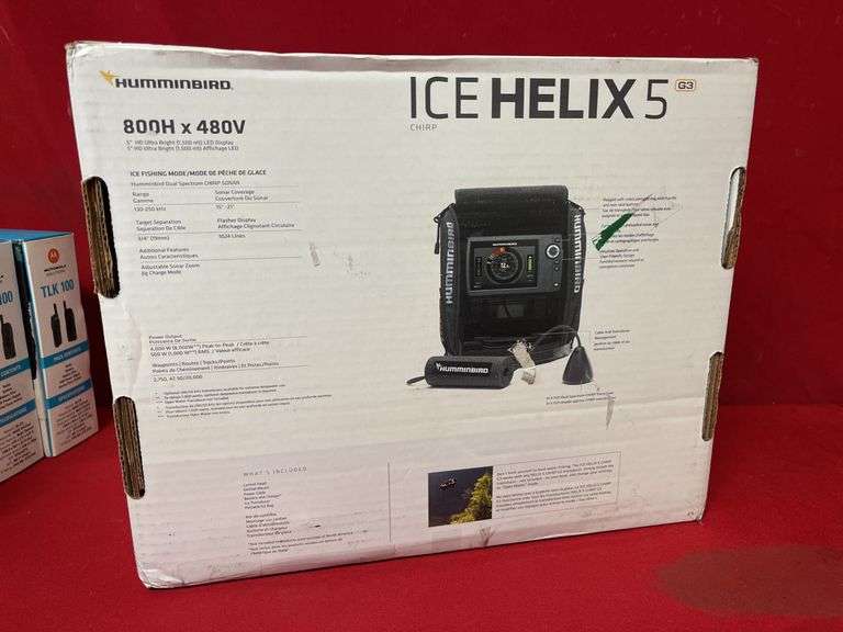 (1 Qty) Hummingbird ICE Helix 5” G3 - Sierra Auction Management Inc