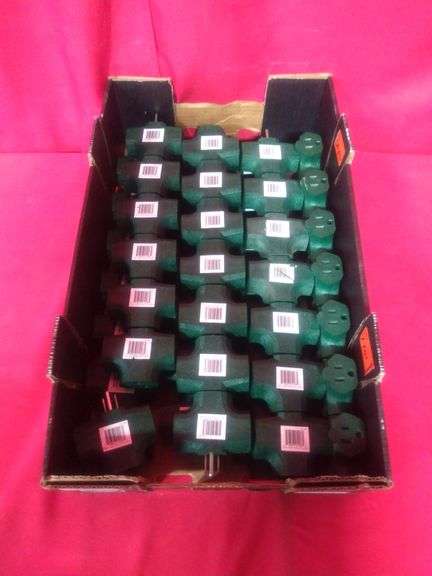 Box Of Assorted T-Shape Outlet Wall Power Socket - Sierra Auction ...