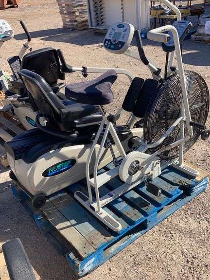 NuStep seated step machine and Schwinn Airdyne bike. - Sierra Auction ...