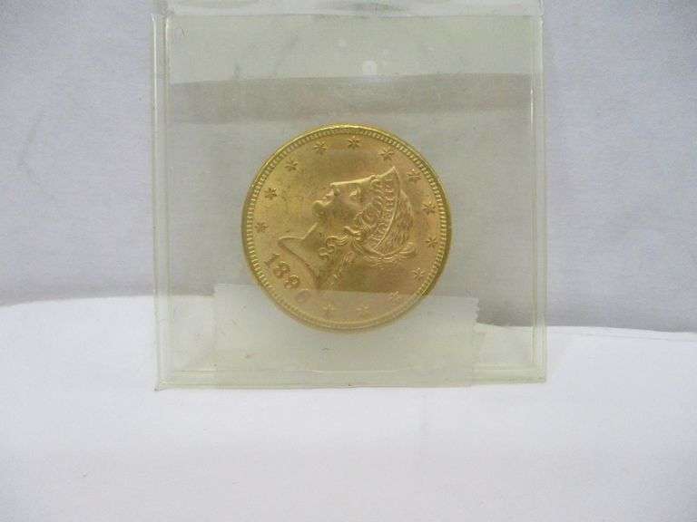 1896 Liberty Head U.S. Liberty gold coin - Sierra Auction Management Inc