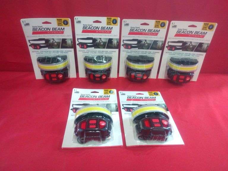 (6 PC) Beacon Beam LED Head Light XTreme - Sierra Auction Management Inc