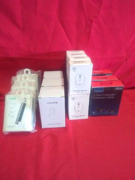 Box Of Assorted Wireless Mouse, Vertical Mouse, 2-Pack Controller ...