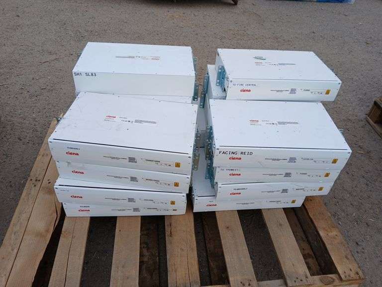 (18 Qty) Ciena Enhanced 44 Channel Mux/Demux 100GHz C-Band Model CMD44 ...