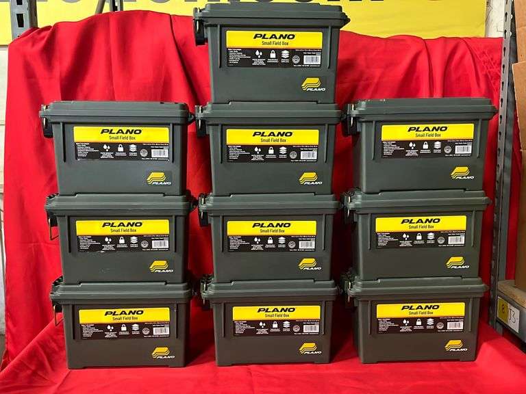 (10pcs) BRAND NEW PLANO Small Field Ammo/Multipurpose Plastic Box Model ...