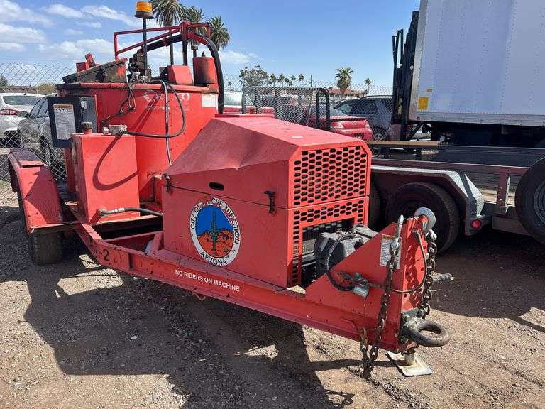 2007 Crafco Super Shot 250 Diesel Melter Crack/Joint Sealant Utility ...