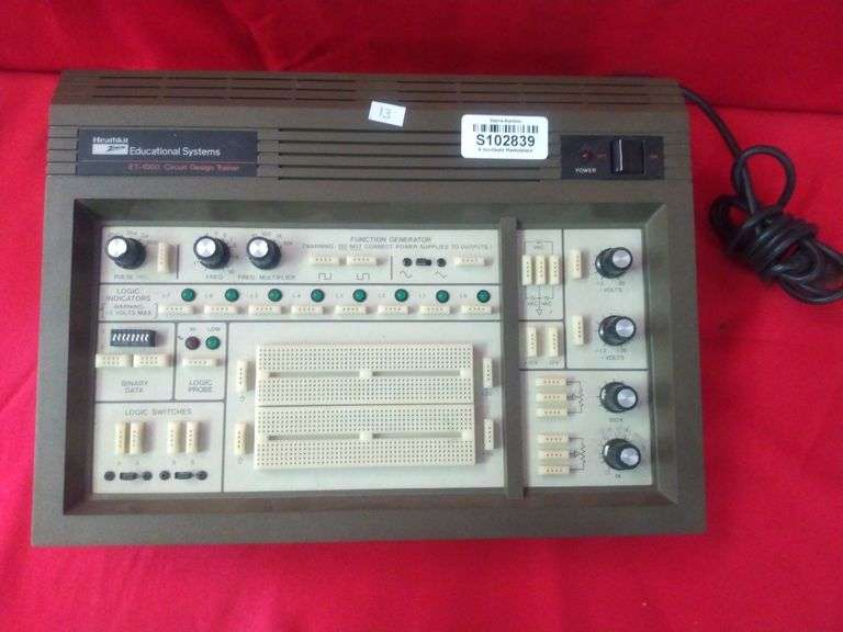 Heathkit Educational Systems ET-1000 Circuit Design Trainer - Sierra ...