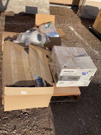 Three rolls of brown packing paper, protective heat jackets, assorted ...