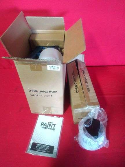 (2pc) Paint Zoom With Extra Paint Containers - Sierra Auction ...