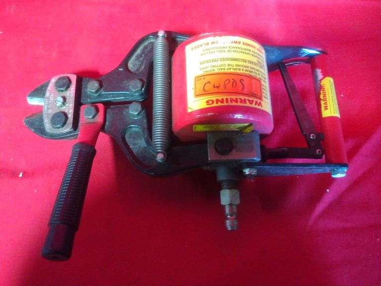 H.K. Porter Standard Duty Pneumatic Center Cut Bolt Cutter with 3/8 in ...