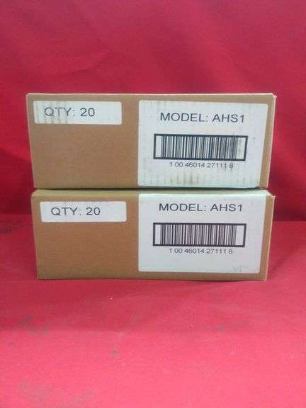(2PC) Model : AHS1 Qty :20 Per Box - Sierra Auction Management Inc