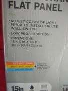 LED Color Changing Flat Panel - Sierra Auction Management Inc