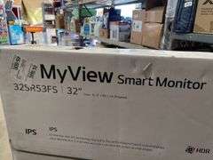 (1 Qty) LG My View Smart Monitor 32” - Sierra Auction Management Inc
