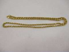 18k YG Chain 3.0mm Wide 24" 22.4g w/Appraisal - Sierra Auction ...