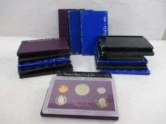 Grouping of 17 US five coin proof sets - Sierra Auction Management Inc