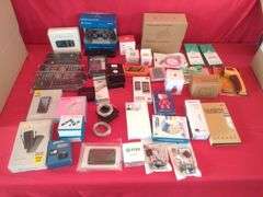 Box of Assorted Electronics including PlayStation Sony controller ...