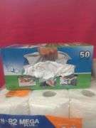 Box With Microfiber Towels, Charmin Ultra Strong Bath Tissue, Multi ...