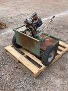 Two wheel dolly and 206 cc gas powered engine. - Sierra Auction ...
