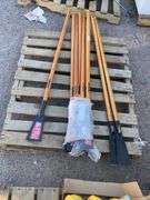 Approximately nine husky long handled 4 1/2 inch scrapers. - Sierra ...