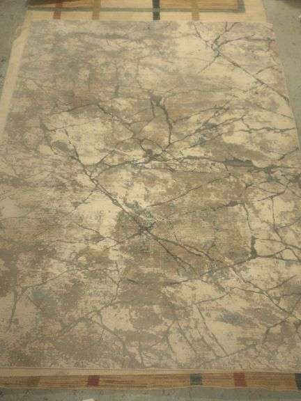 Barmond Modern Area Rugs, Size 7'10"x10' - Sierra Auction Management Inc