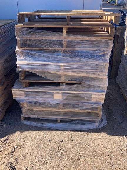 10 wooden pallets. - Sierra Auction Management Inc