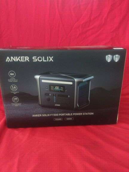 Anker SOLIX F1500 Portable Power Station - 1,536Wh | 1,800W - Sierra ...