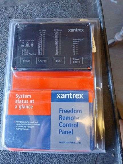 Xantrex Freedom Remote Control Panel - Sierra Auction Management Inc