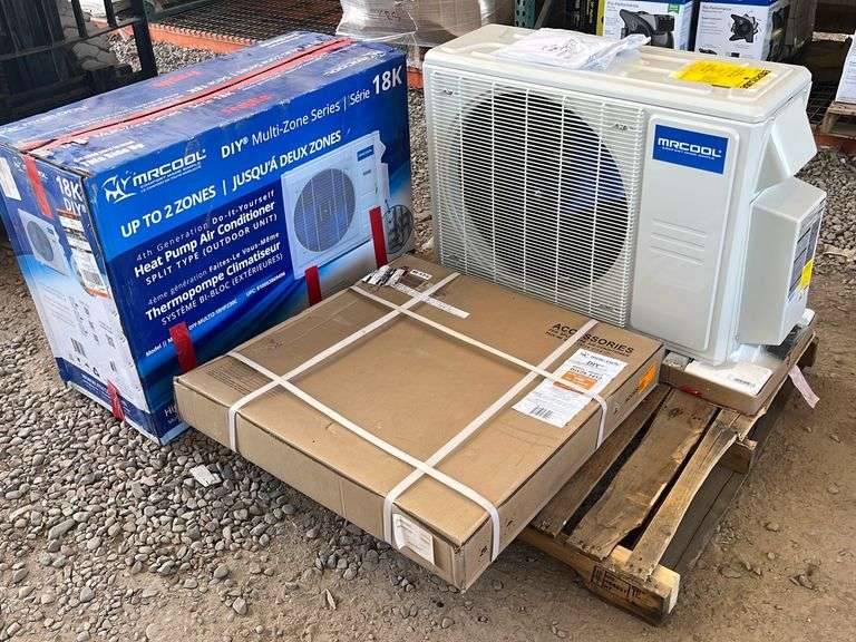 UNUSED MRCOOL DIY-MULTI2-18HP230C 4th Gen 18000 BTU 21 SEER ...