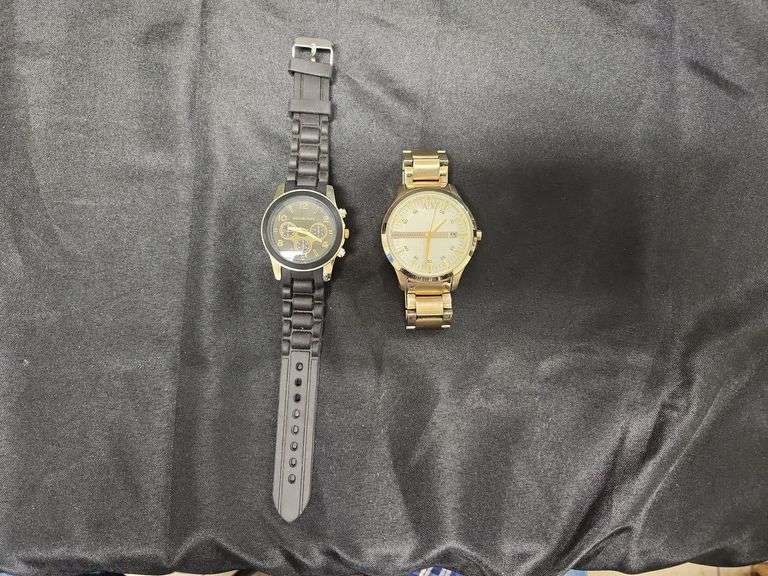 1 (Qty) Armani Exchange AX2131 Stainless Steel Watch , 1 (Qty) Michael ...