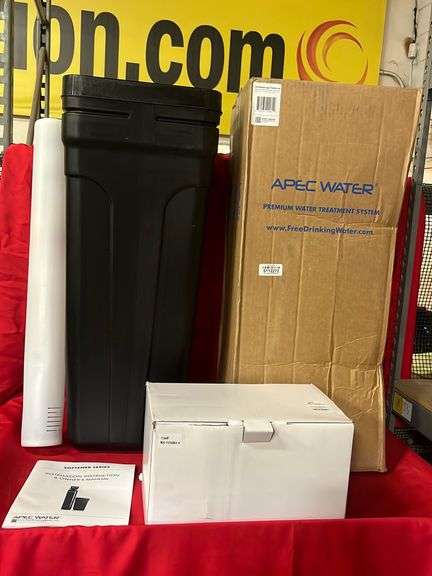 UNUSED APEC WATER SYSTEM Whole House Water Softener With Control and ...