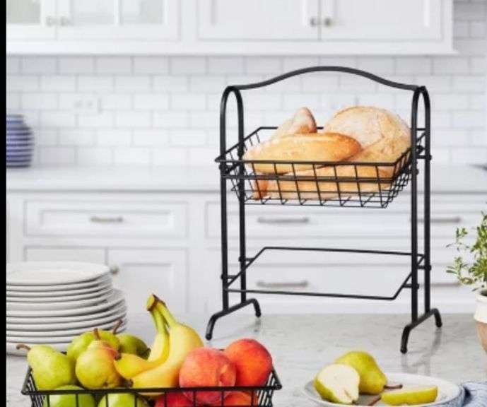 2 - Tier Snack Stand - Sierra Auction Management Inc