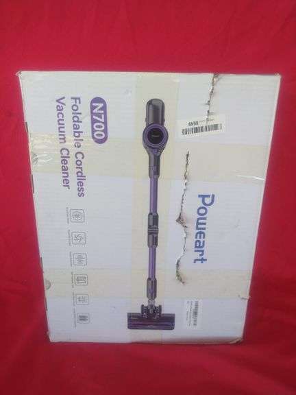 Poweart Foldable Cordless Vacuum Cleaner N700 - Sierra Auction ...
