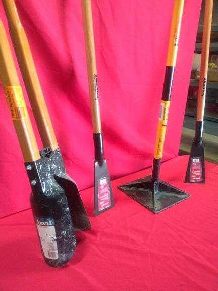 (4 PC) Husky Heavy Duty Scraper/ Chopper 4.5" , DeWalt Comfort Overmold ...