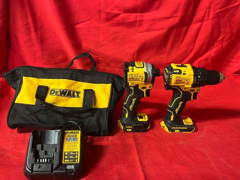 DEWALT 20V MAX Atomic Drill/Impact Driver Cordless Combo Kit with ...