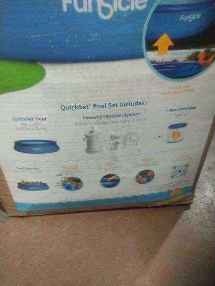 Funsicle Quick Set Pool - Sierra Auction Management Inc