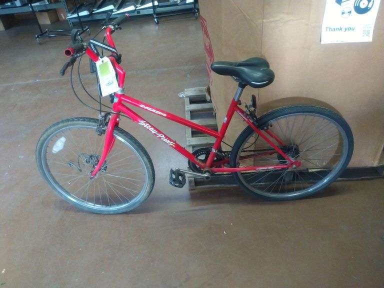 Red Raleigh R50 Road Bike - Sierra Auction Management Inc