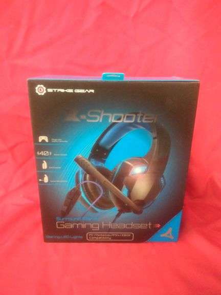 Strike Gear Gaming Headset - Sierra Auction Management Inc