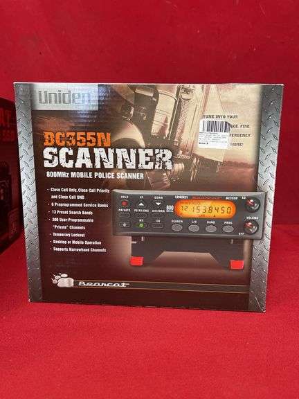 (1 Qty) Uniden BC355N Scanner - Sierra Auction Management Inc