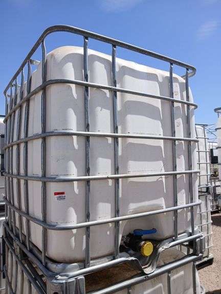 1 (Qty) Mauser 250 US Gallons Paint Tote, May Still Contain Some ...