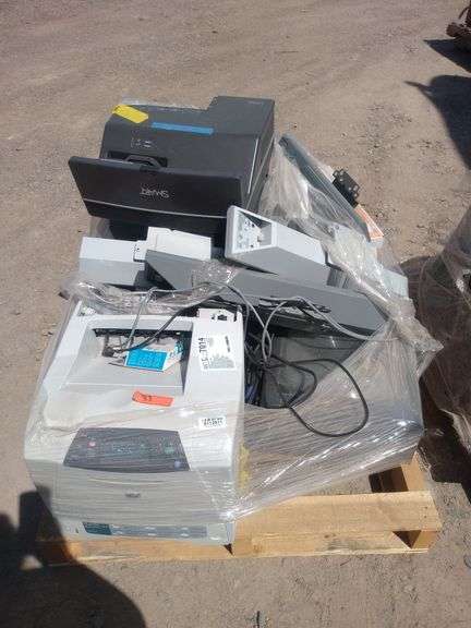 (P) Assorted Electronics including printers Speakers UX80 smart & More ...