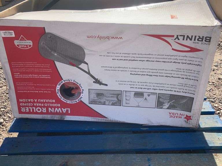 Brinly lawn roller. - Sierra Auction Management Inc