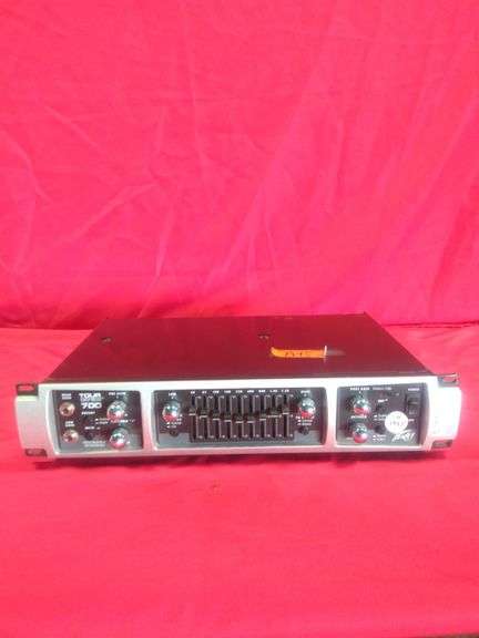 Peavey Tour Series 700 Bass Guitar Amplifier Head Unit with Built-in ...