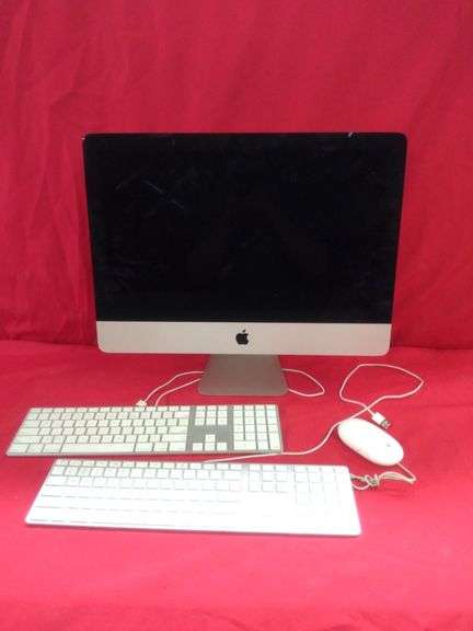 Apple Computer Monitor AIO Model 1418 W (2) Keyboards (1) Mouse ...
