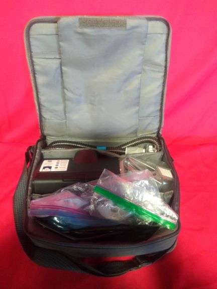 CPAP Machine With Gray Case - Sierra Auction Management Inc